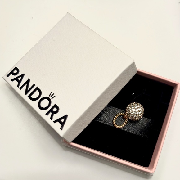 Jewelry | Authentic Pandora Pave Ball Pendant | Poshmark